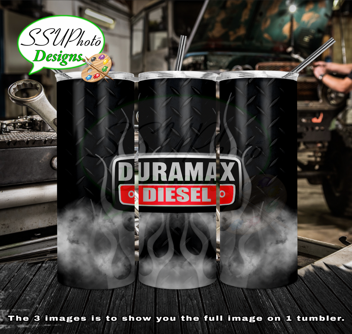 Duramax 20 oz and 30oz OZ Skinny TumblerD Digital Design – SSUPhoto Designs
