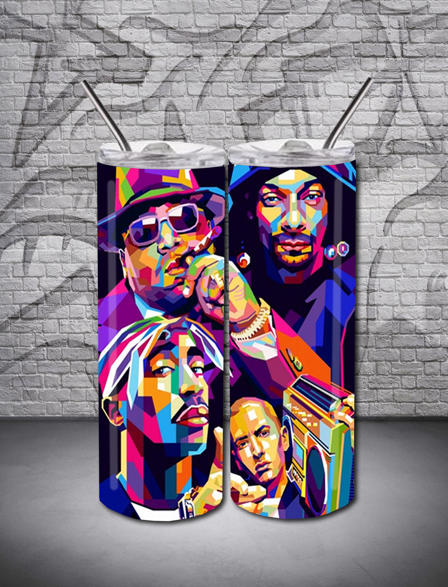 True Rappers 20 OZ Skinny TumblerD Digital Design – SSUPhoto Designs